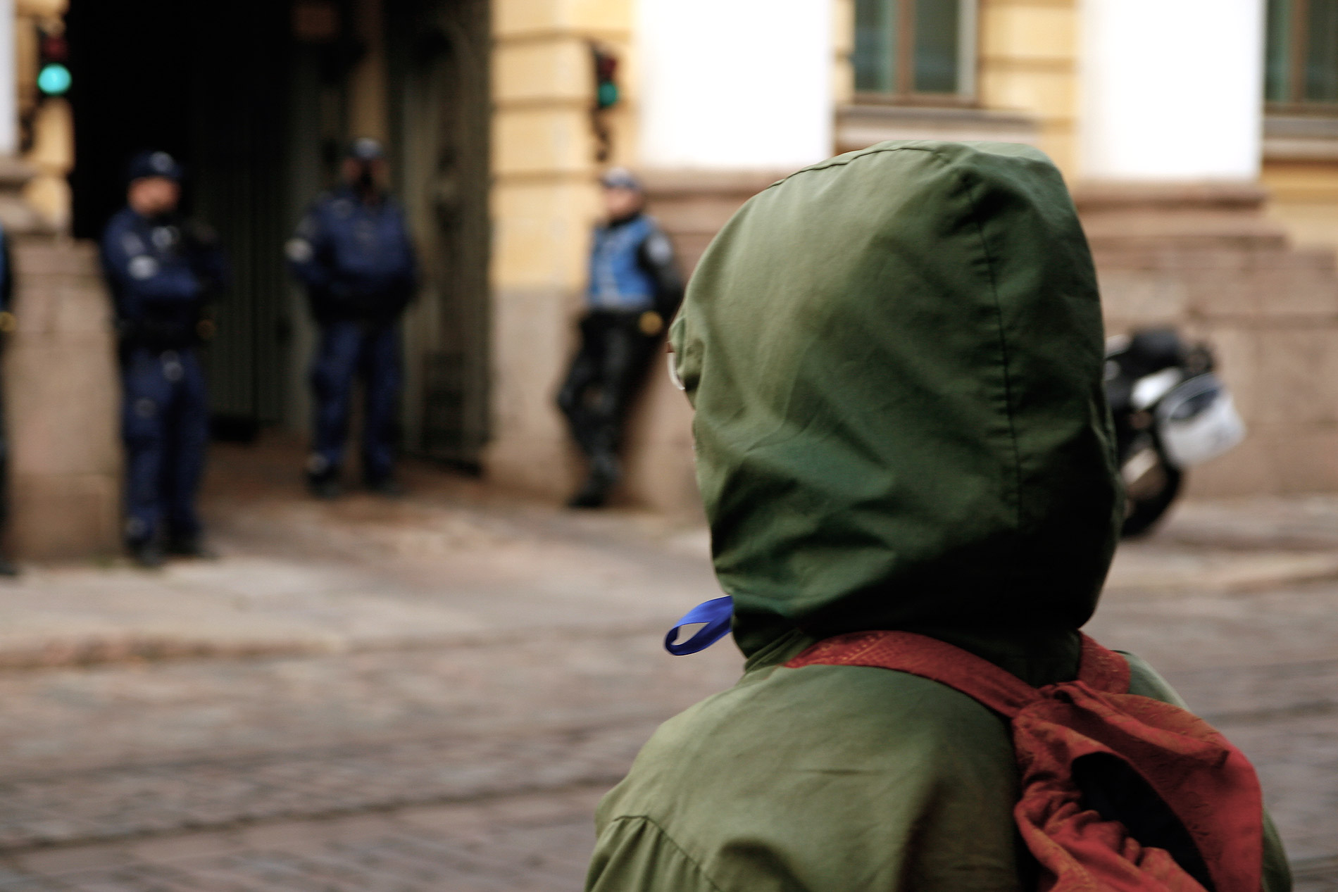 Elokapina Climate Activists Block Entrance at Government Palace; Police ...