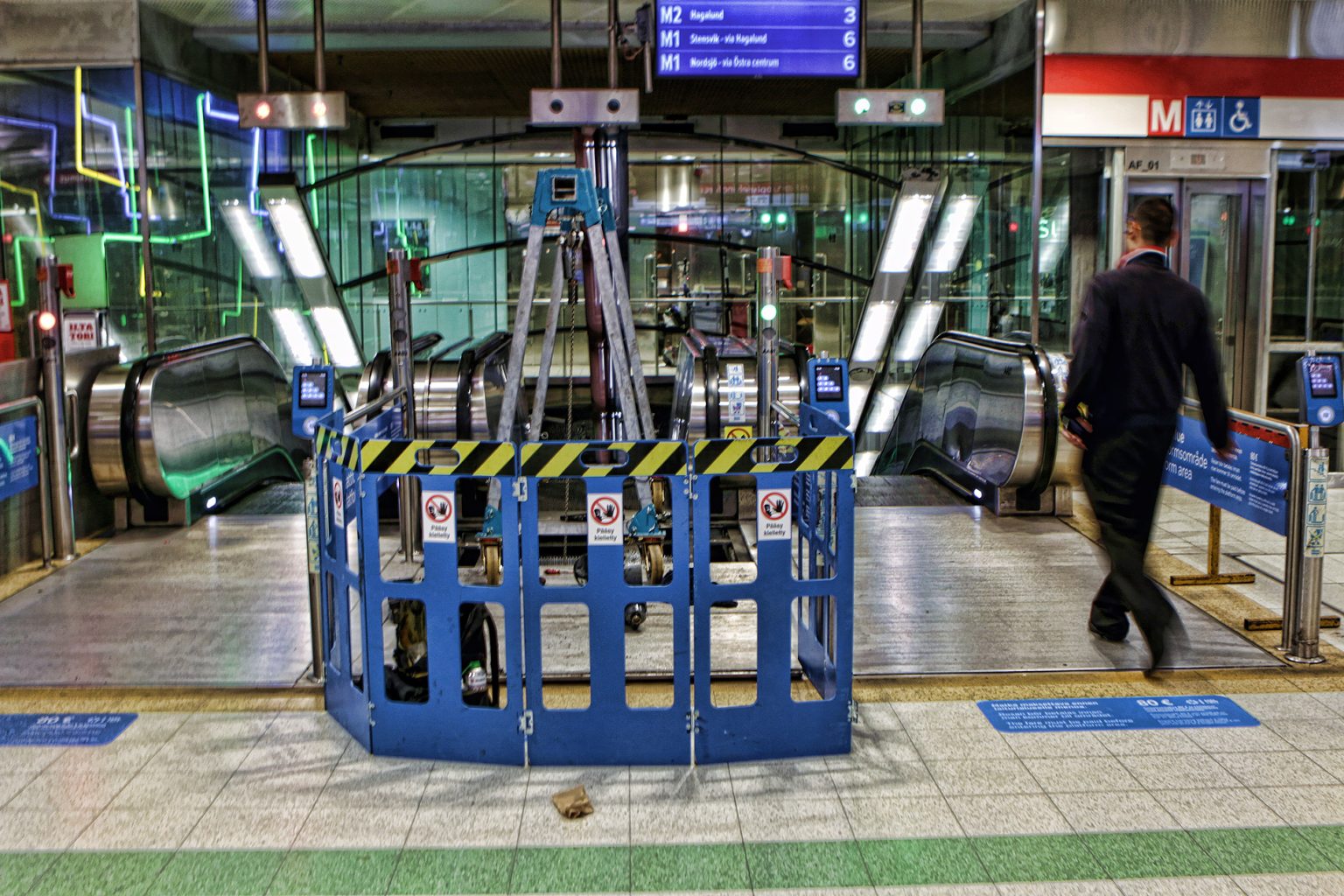 Heavy Rains Caused Floods in Helsinki Center; Metro Station Was Shut ...