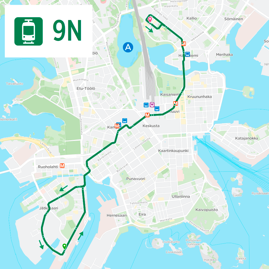 New Night Tram to Begin Operating on Weekends | Finland Today | News in English | finlandtoday.fi